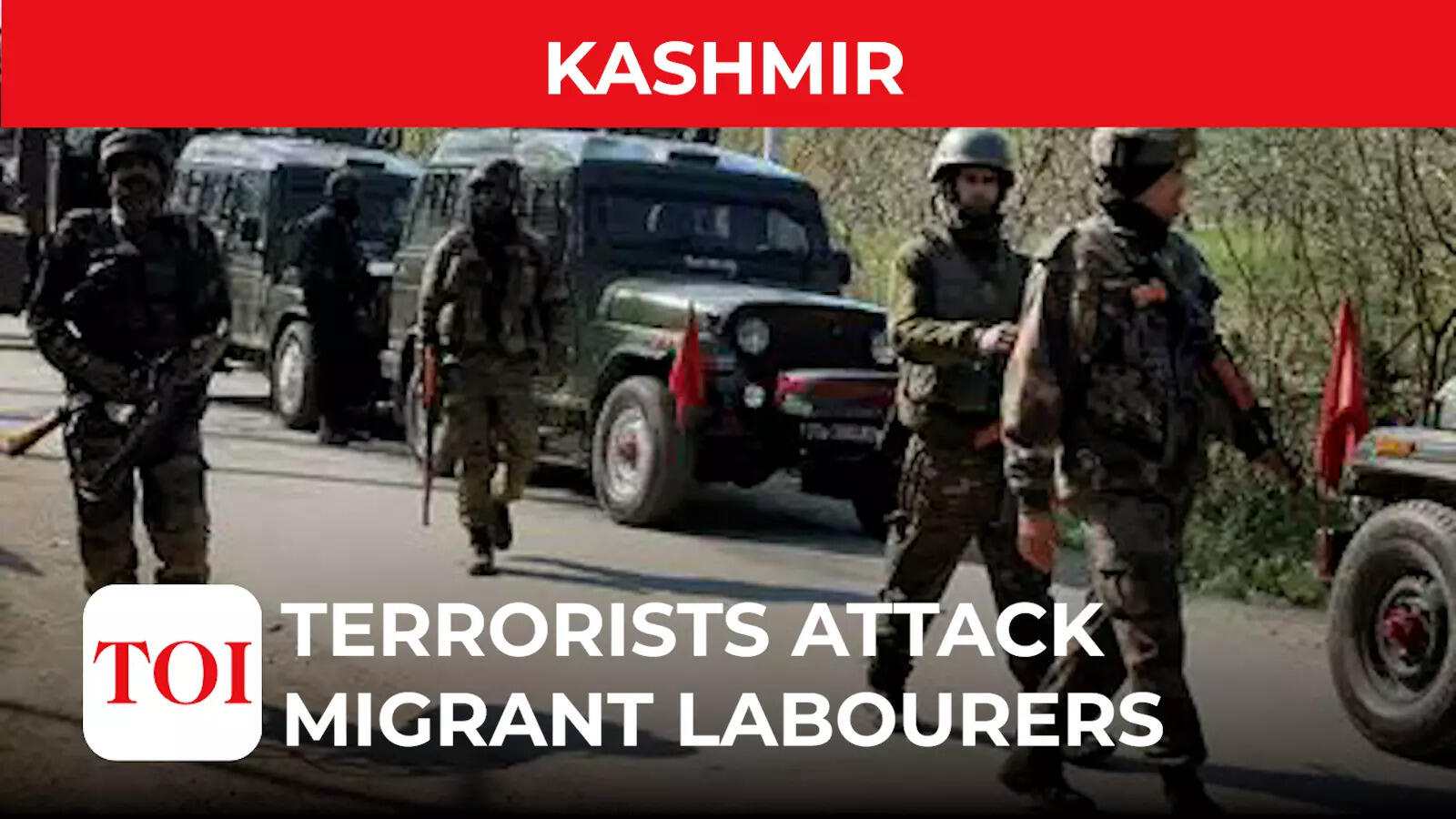 Jammu and Kashmir: Terrorists hurl grenades at migrant workers, 1 dead ...