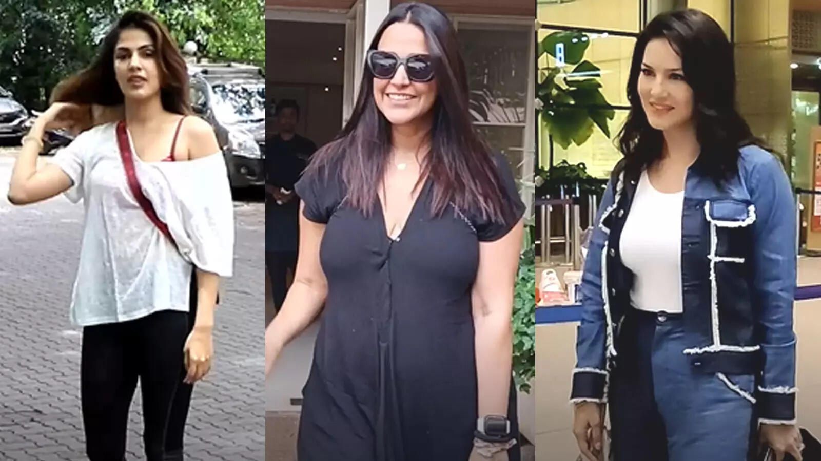 #CelebrityEvenings: From Rhea Chakraborty to Sunny Leone, Bollywood ...