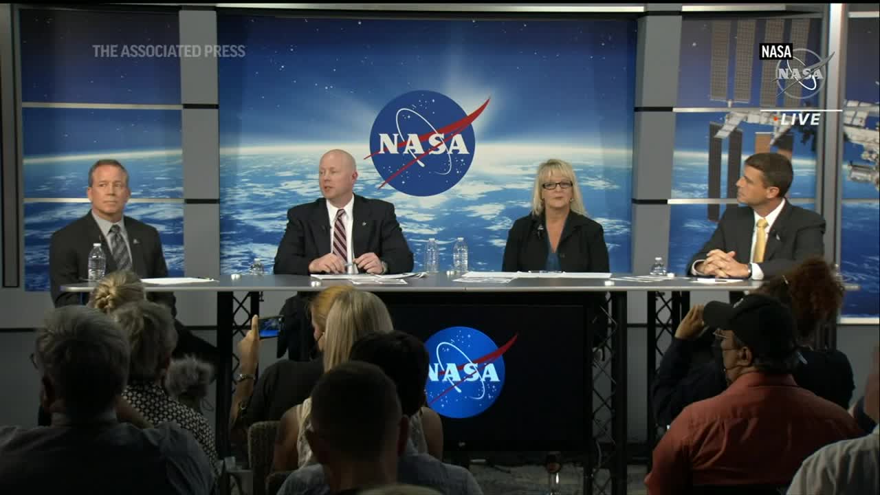 nasa: NASA discusses upcoming uncrewed moon shot