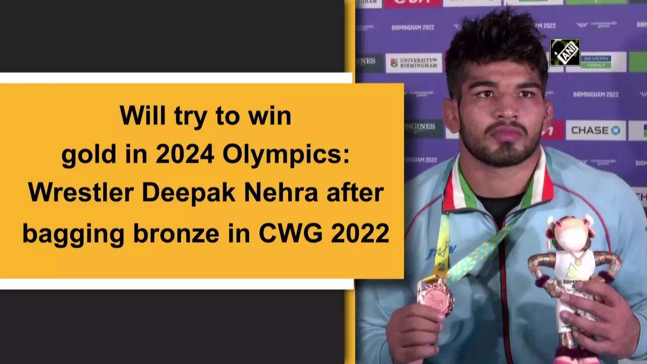 nehra: Will try to win gold in 2024 Olympics: Wrestler Deepak Nehra ...