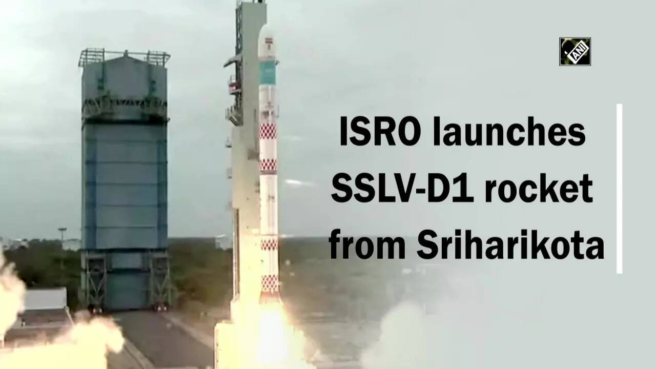 sslv: ISRO launches SSLV-D1 rocket from Sriharikota