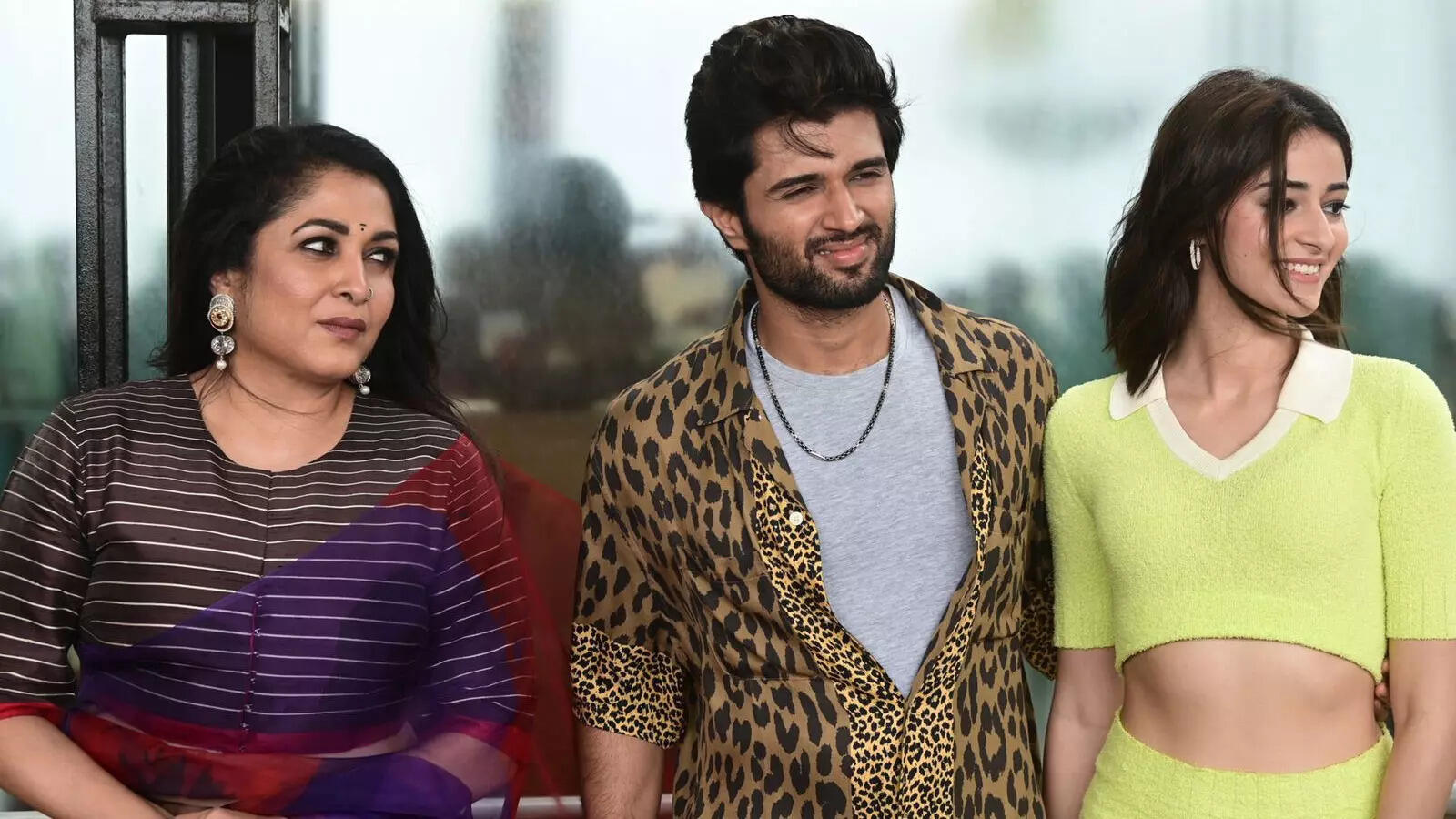 Vijay Deverakonda, Ananya Panday and Ramya Krishnan promote their ...