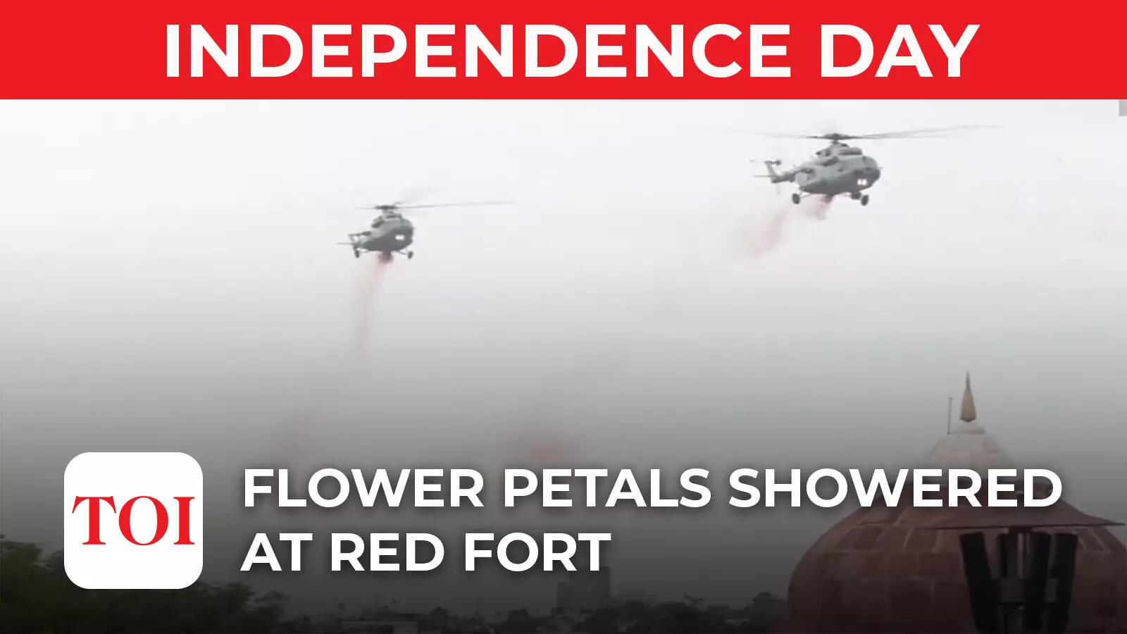 Independence Day celebrations begin at the Red Fort in Delhi