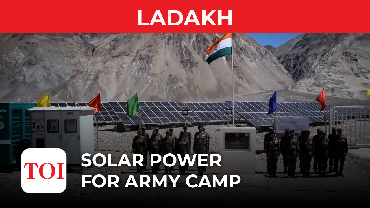 rajnath singh: Ladakh: Partapur Army base near Siachen glacier gets 1 ...