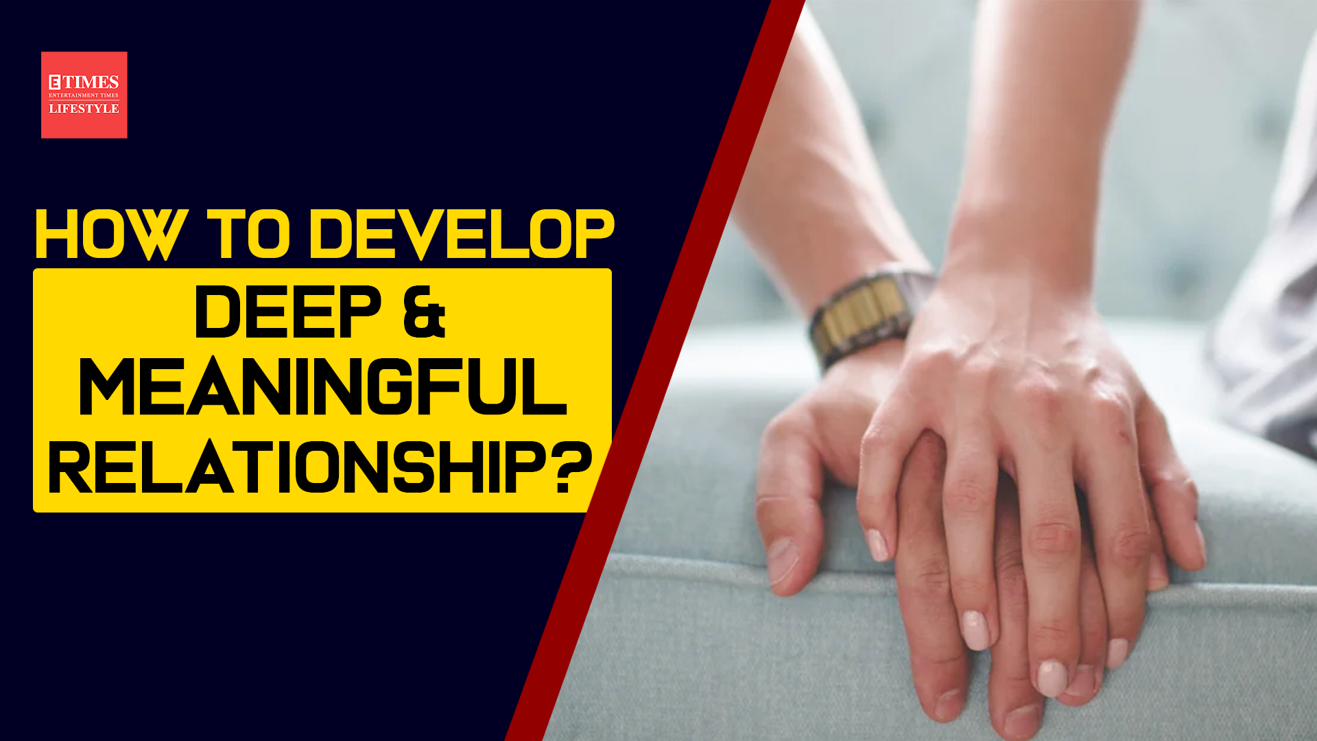 How to develop deep & meaningful relationships