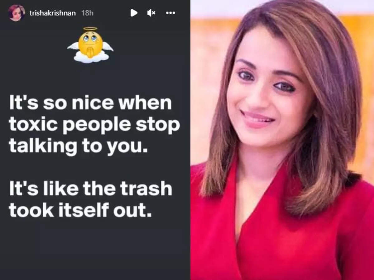 Trisha's latest Instagram story leaves fans guessing | Tamil Movie News ...