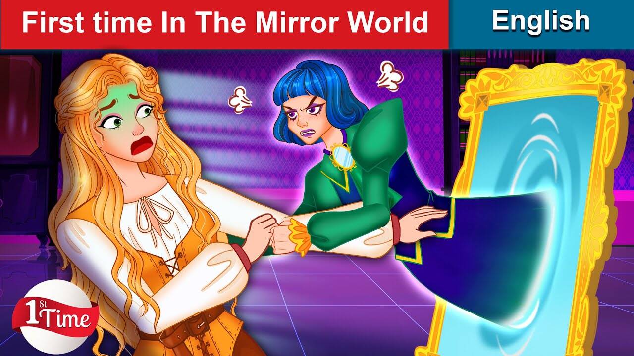 Watch Popular Kids English Nursery Story 'First Time In The Mirror ...