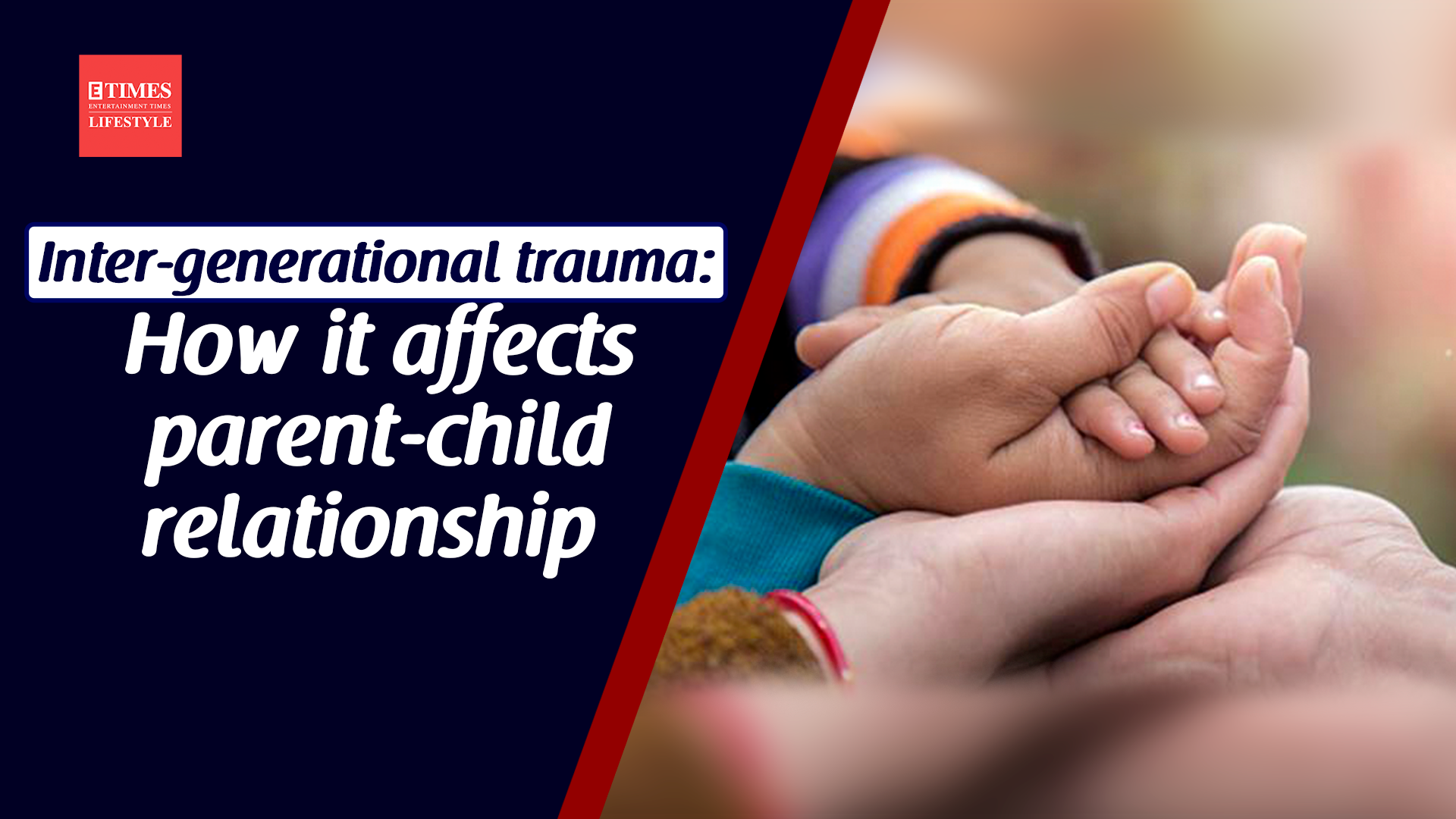Inter-generational trauma: How it affects parent-child relationship