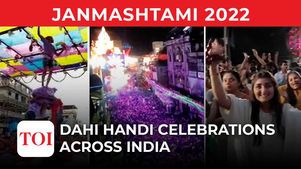Watch: The best of Dahi Handi and Janmashtami celebrations from across ...