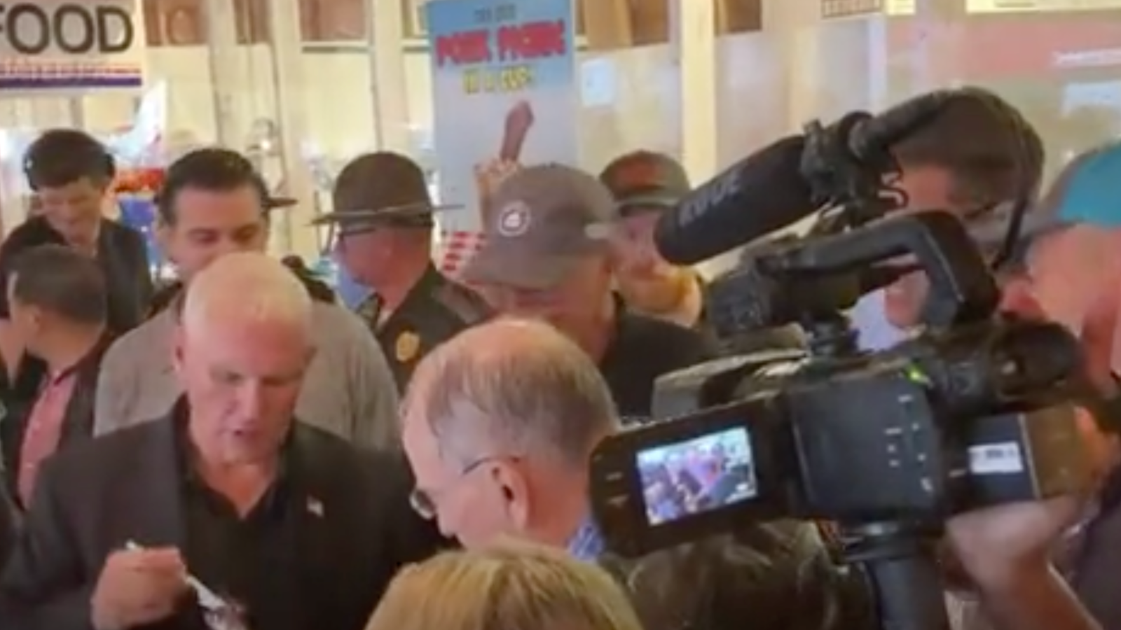 Trump's estranged former VP Mike Pence visits Iowa state fair