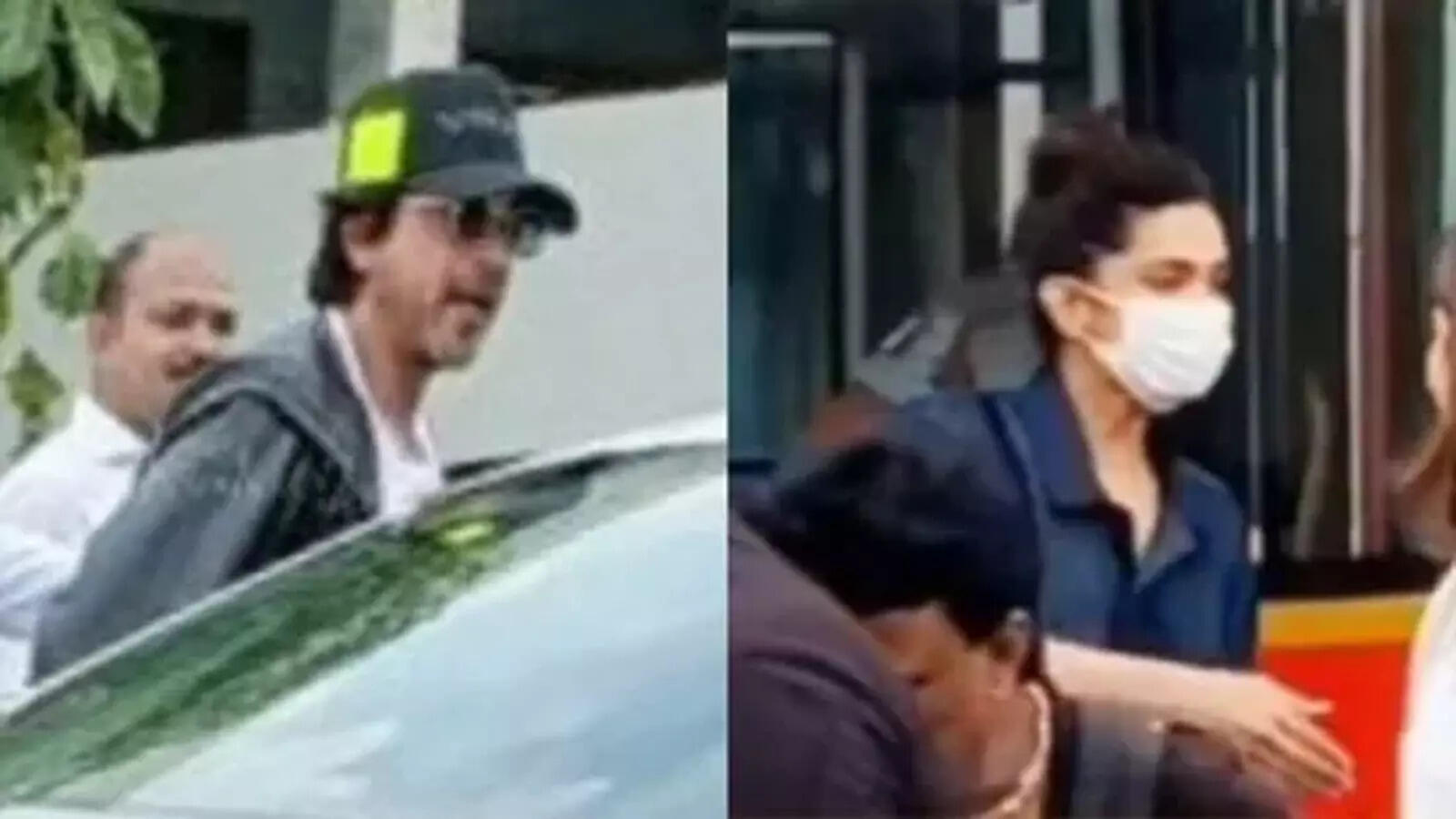 Shah Rukh Khan and Deepika Padukone get papped at Chennai airport, fans ...