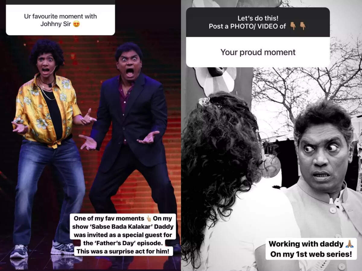 Jamie Lever reveals her favourite on-screen moment with daddy Johnny ...
