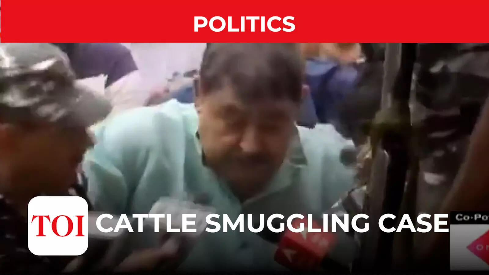 West Bengal cattle smuggling case: TMC's Anubrata Mondal brought to CBI office in Kolkata