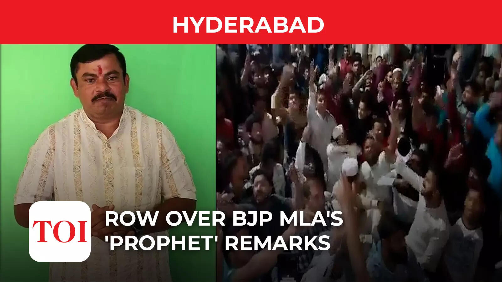 BJP MLA’s remarks against Prophet Muhammad in ‘comedy video’ sparks ...
