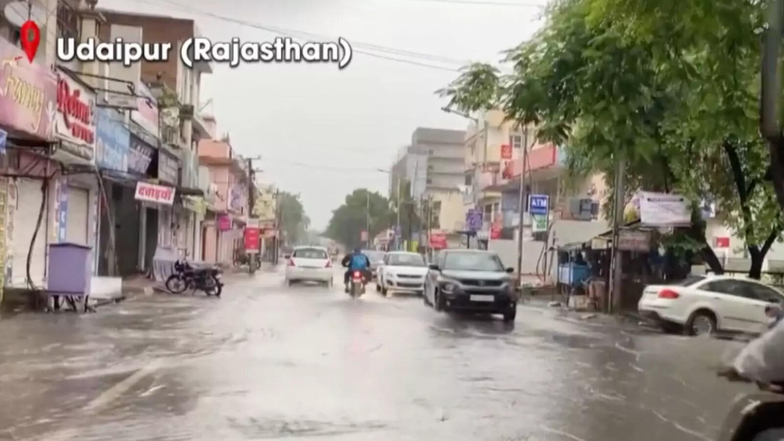 Rajasthan: Rain lashes Udaipur, likely to continue for next 5 days