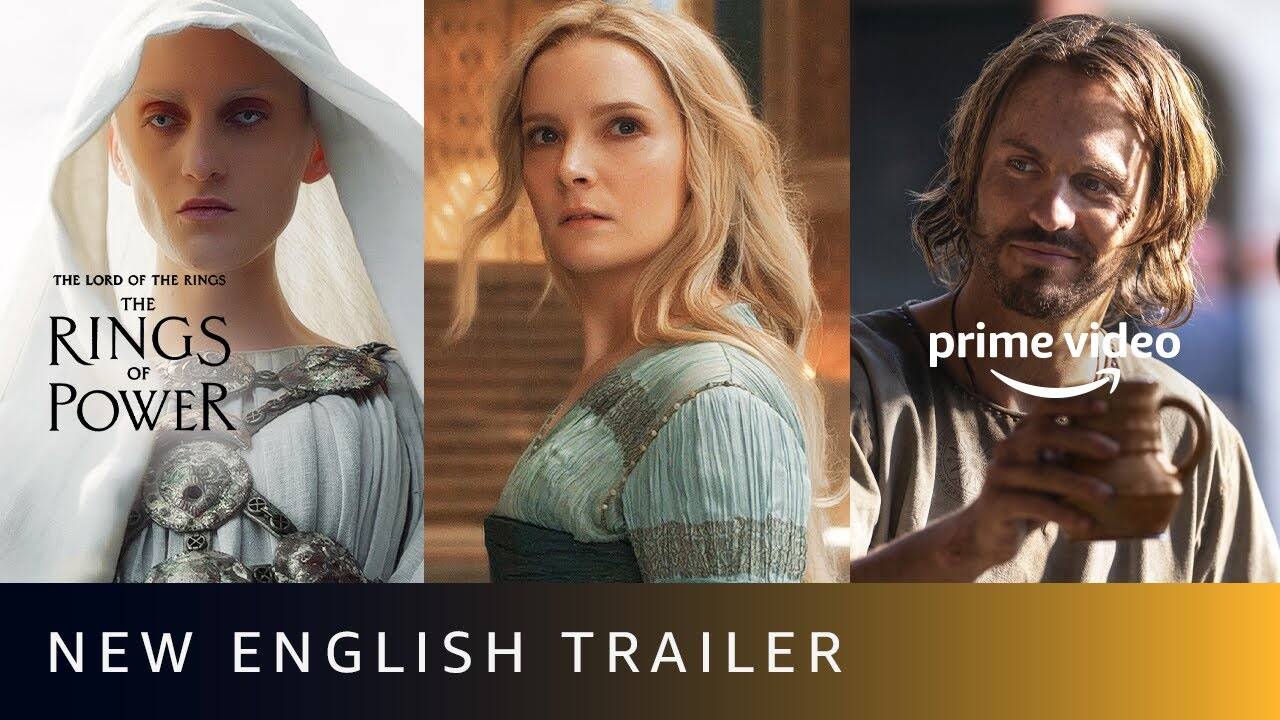 'The Lord Of The Rings: The Rings Of Power' Trailer: Morfydd Clark and ...