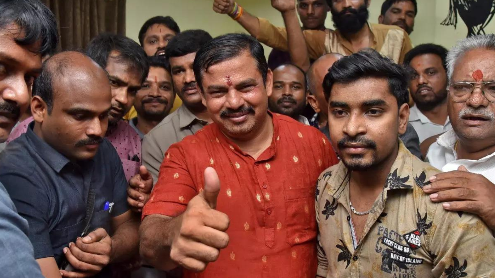 Telangana Suspended BJP MLA Raja Singh released after court order