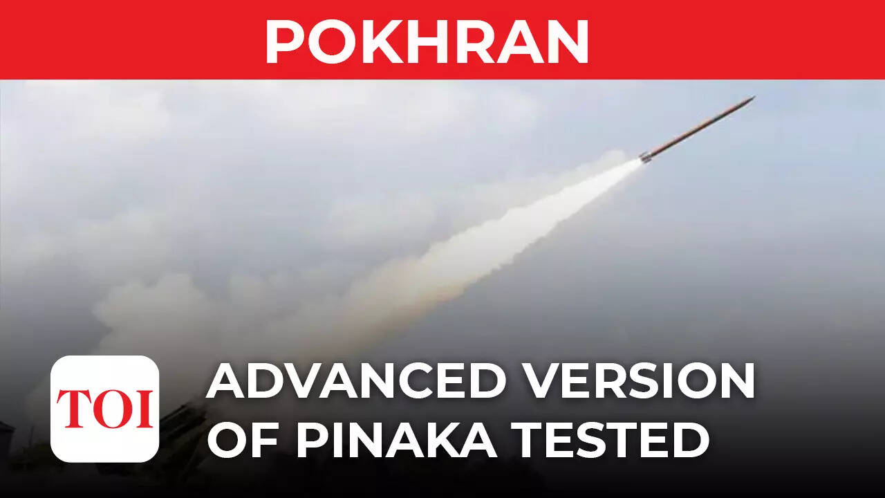 Pokhran: DRDO carries out successful flight-test of Pinaka rocket system