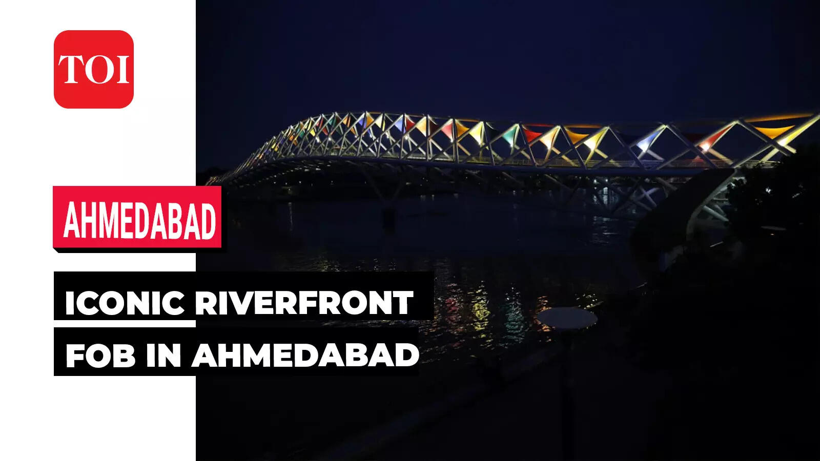 PM Modi to inaugurate iconic Riverfront FOB in Ahmedabad