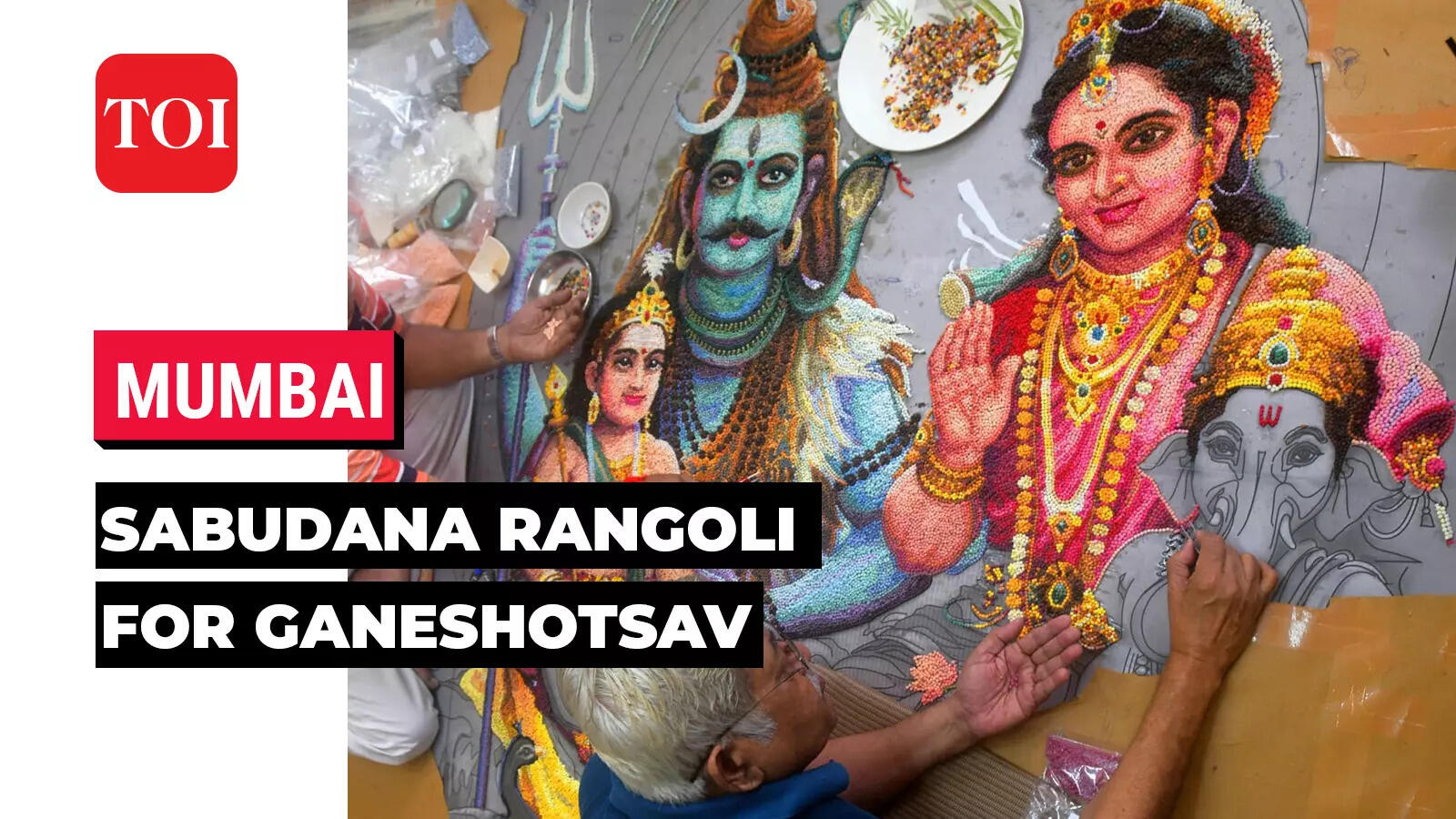 Ganesh Chaturthi 2021: Mumbai artist Mohankumar Dodecha prepares Ganesh ...