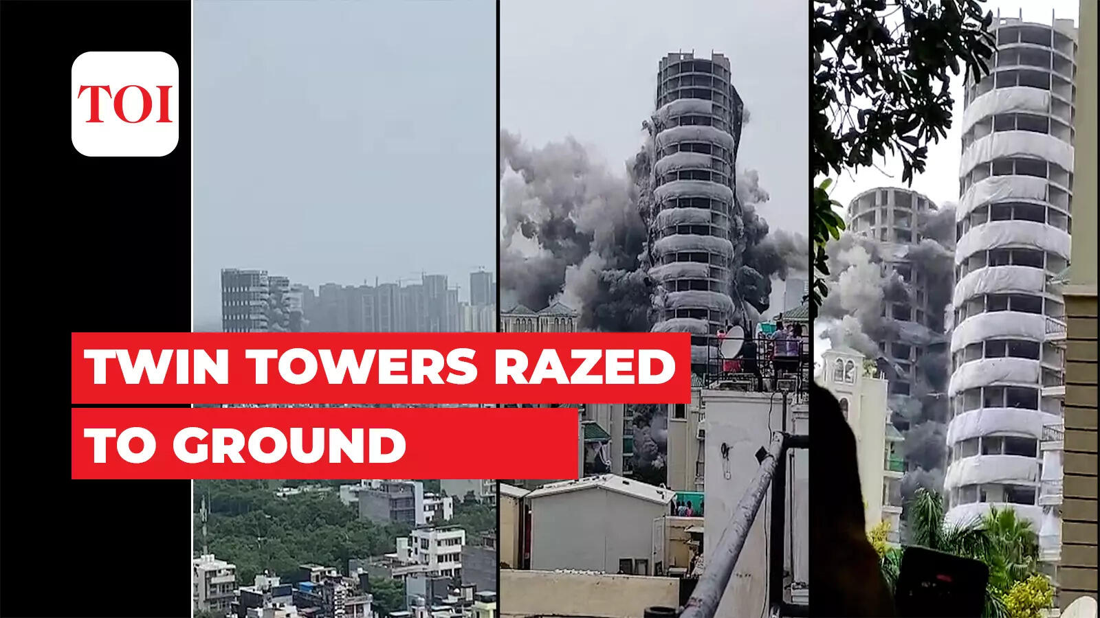 Supertech 'twin tower' demolition: A 360-degree view