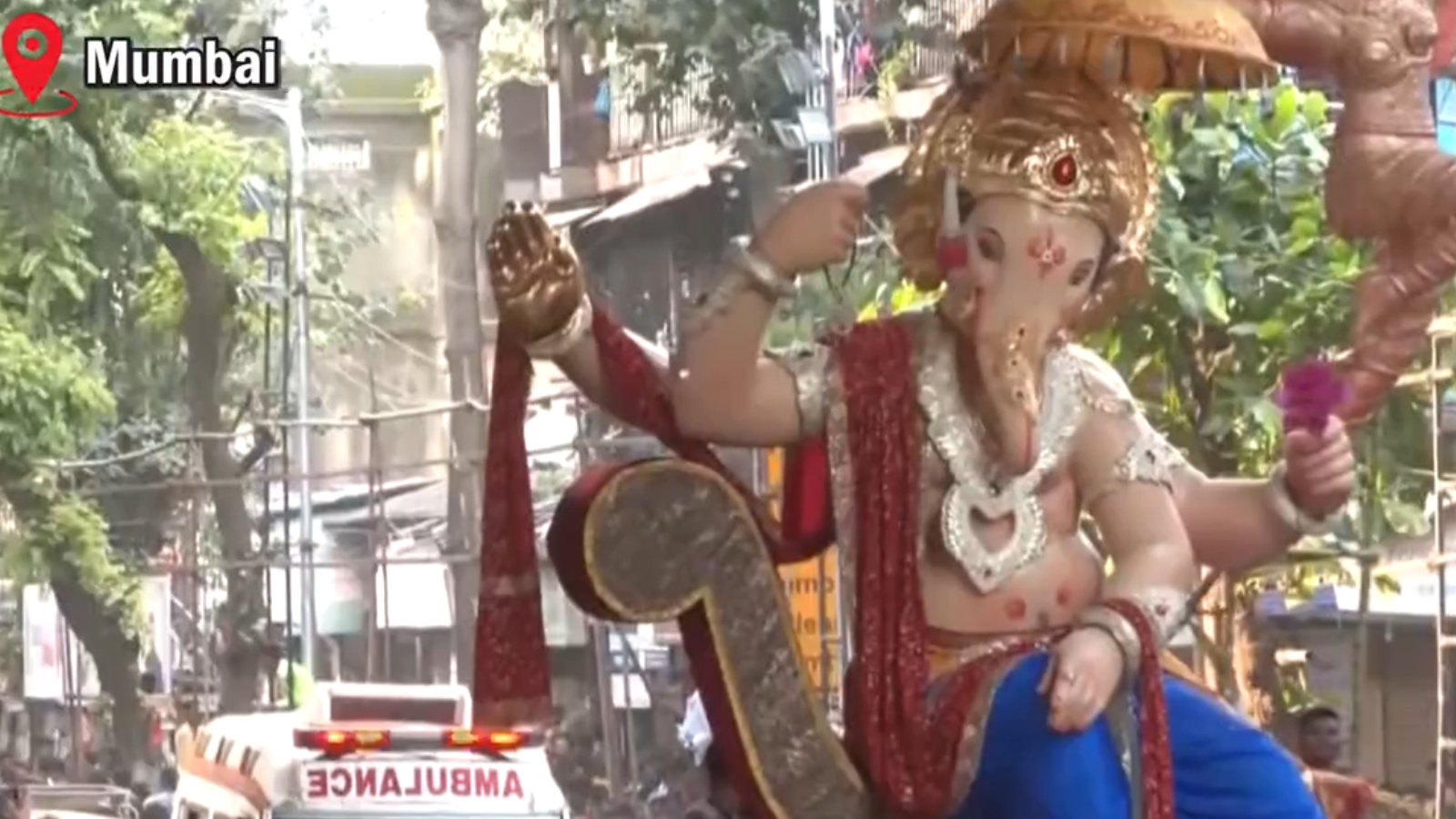 Mumbai: First look of Chinchpokli Chintamani idol of Lord Ganesh unveiled