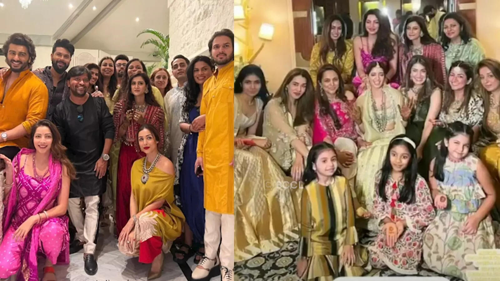 Malaika Arora gives glimpses of Kunal Rawal's mehendi ceremony; Malla ...