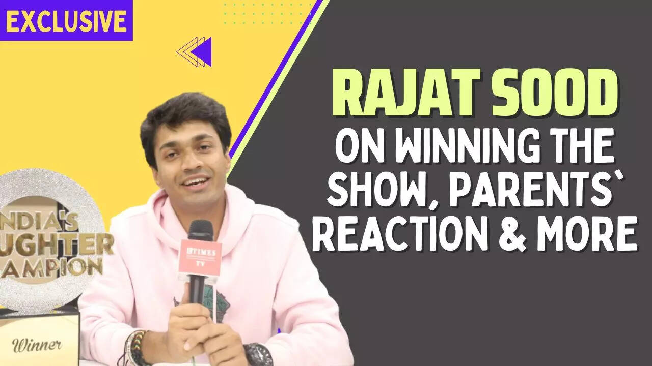 Rajat Sood wins India’s Laughter Champion; says, “It took me time to ...