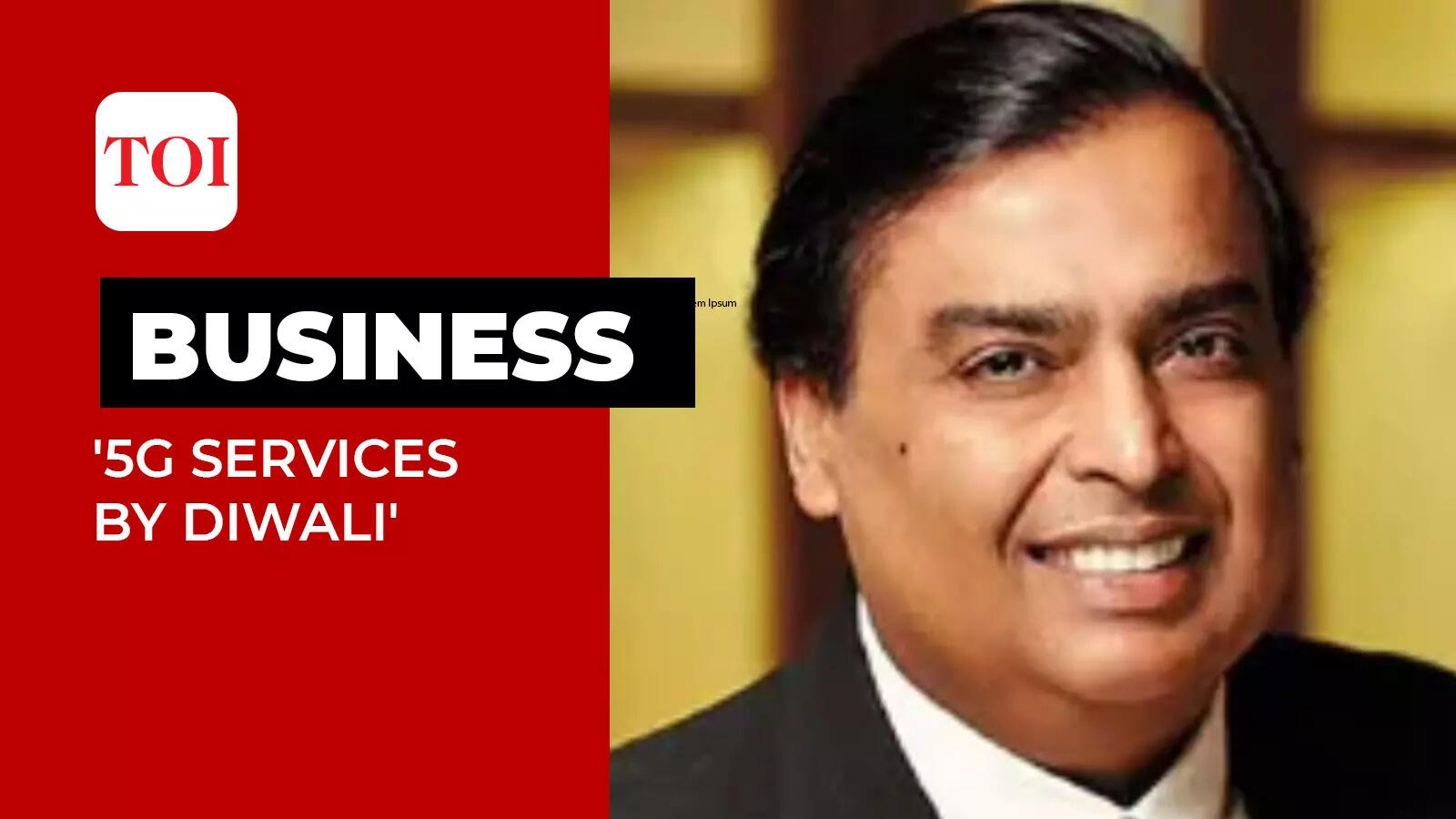 RIL CMD Mukesh Ambani: 'We'll launch Jio 5G across multiple key cities ...