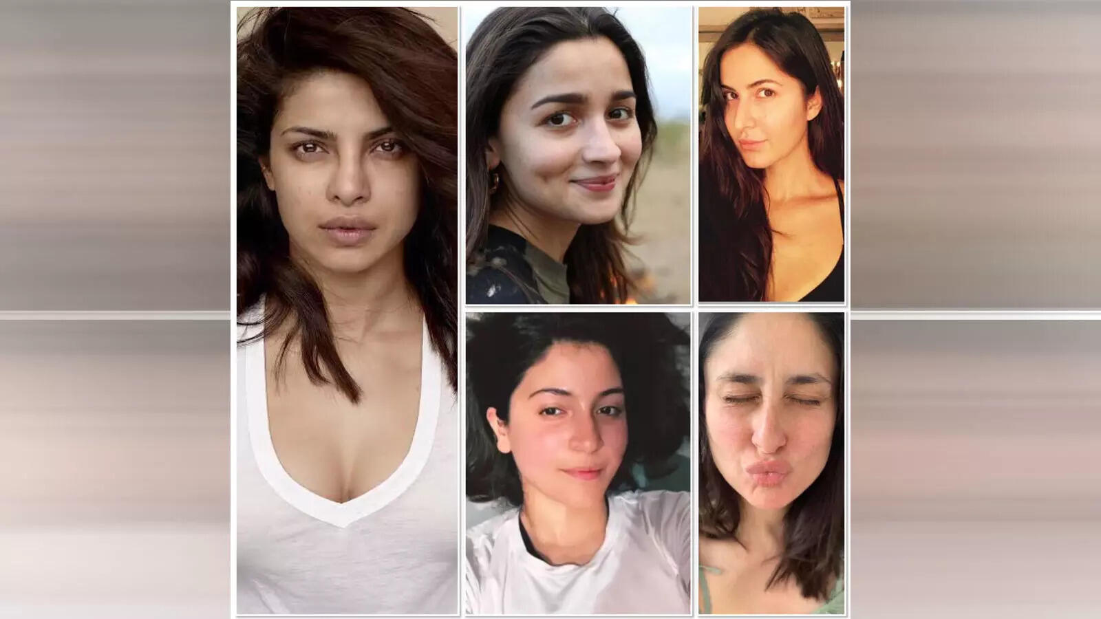 No makeup trend: These Bollywood heroines are rocking the no makeup look