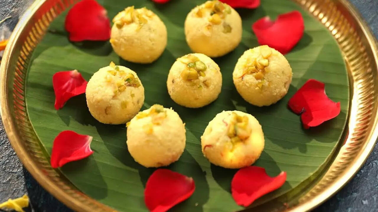 Watch: How to make Kesar Malai Laddoo - Times Food