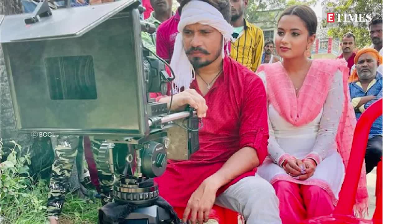 Pravesh Lal Yadav and Neelam Giri starts shooting for 'Just Married'