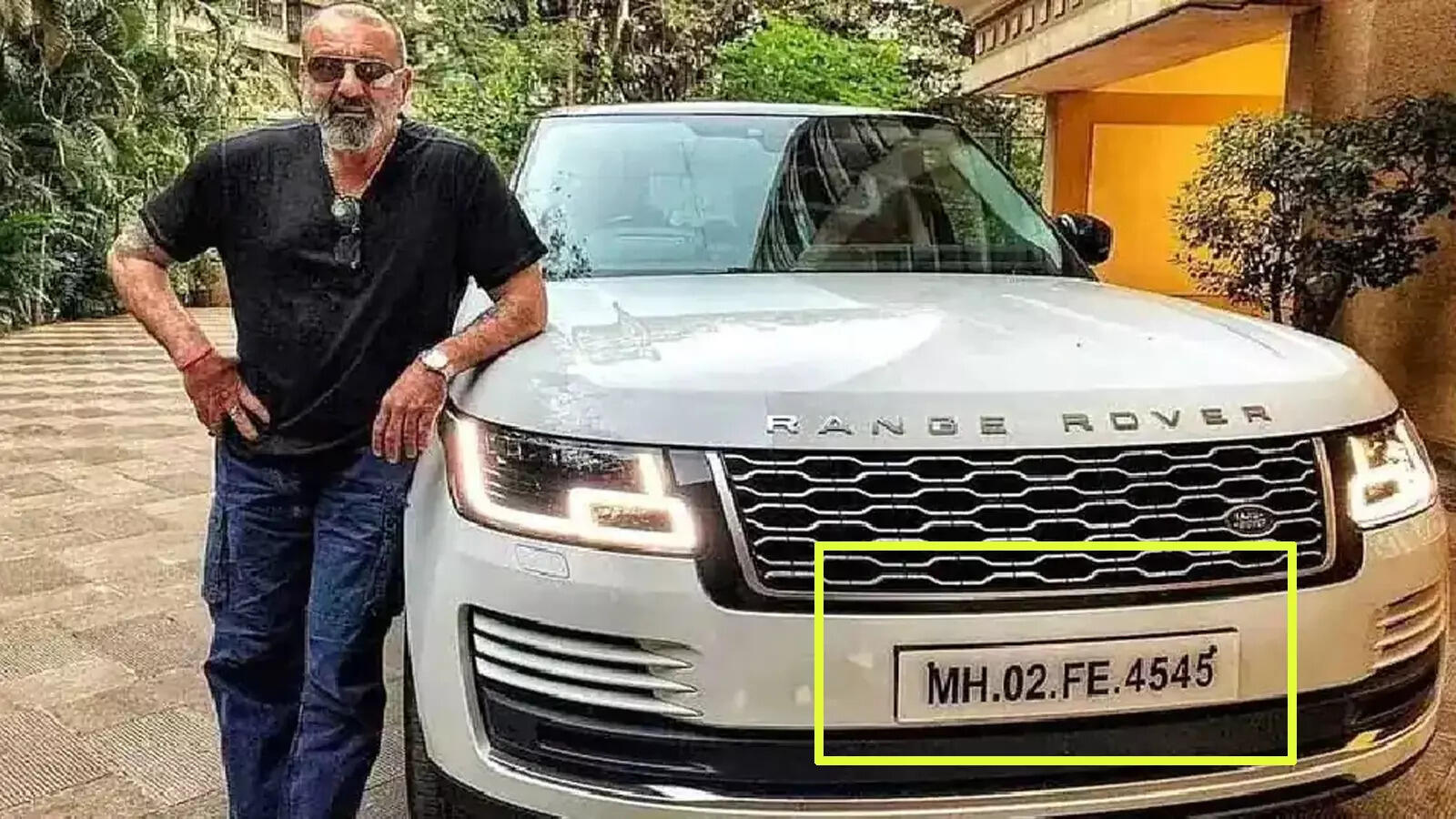 Sanjay Dutt ditches his 'lucky' number as he changes his car's number ...