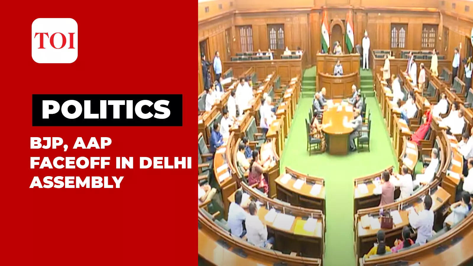Ruckus in Delhi assembly: BJP MLA Vijender Gupta suspended, marshalled out