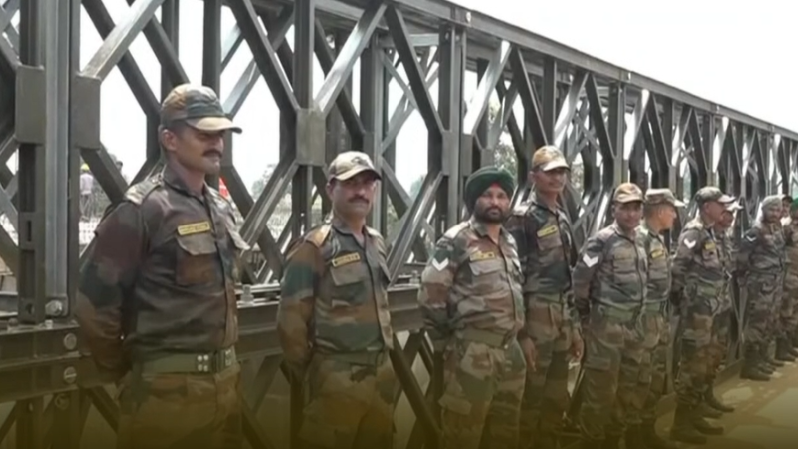 MP: Indian Army Engineers complete construction of bailey bridge in 6 days