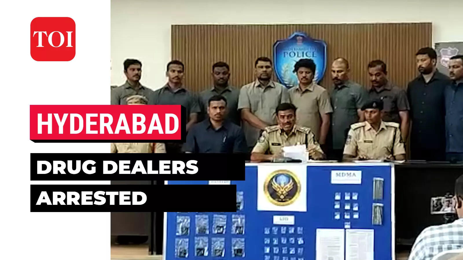 Hyderabad Narcotic Enforcement Wing arrests drug suppliers and seizes ...