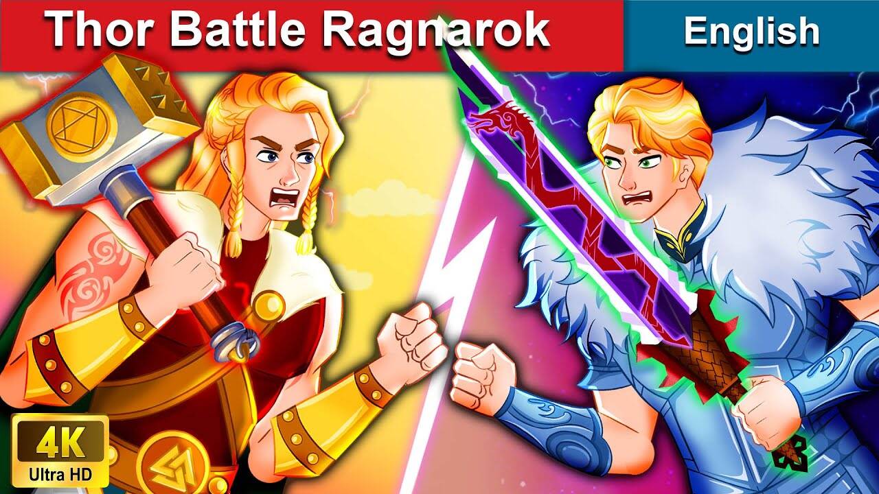 Check Out Popular Kids English Nursery Story 'Thor Battle Ragnarok' For ...