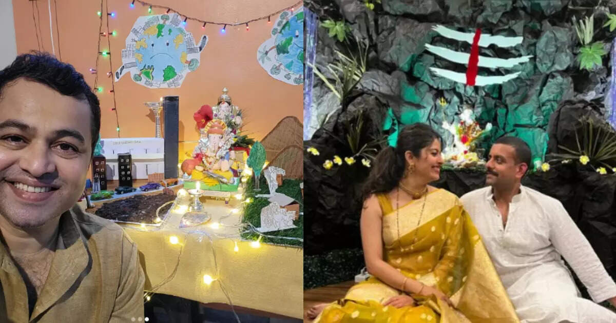 Subodh Bhave to Abhidnya Bhave: Here’s a look at the unique Ganpati ...