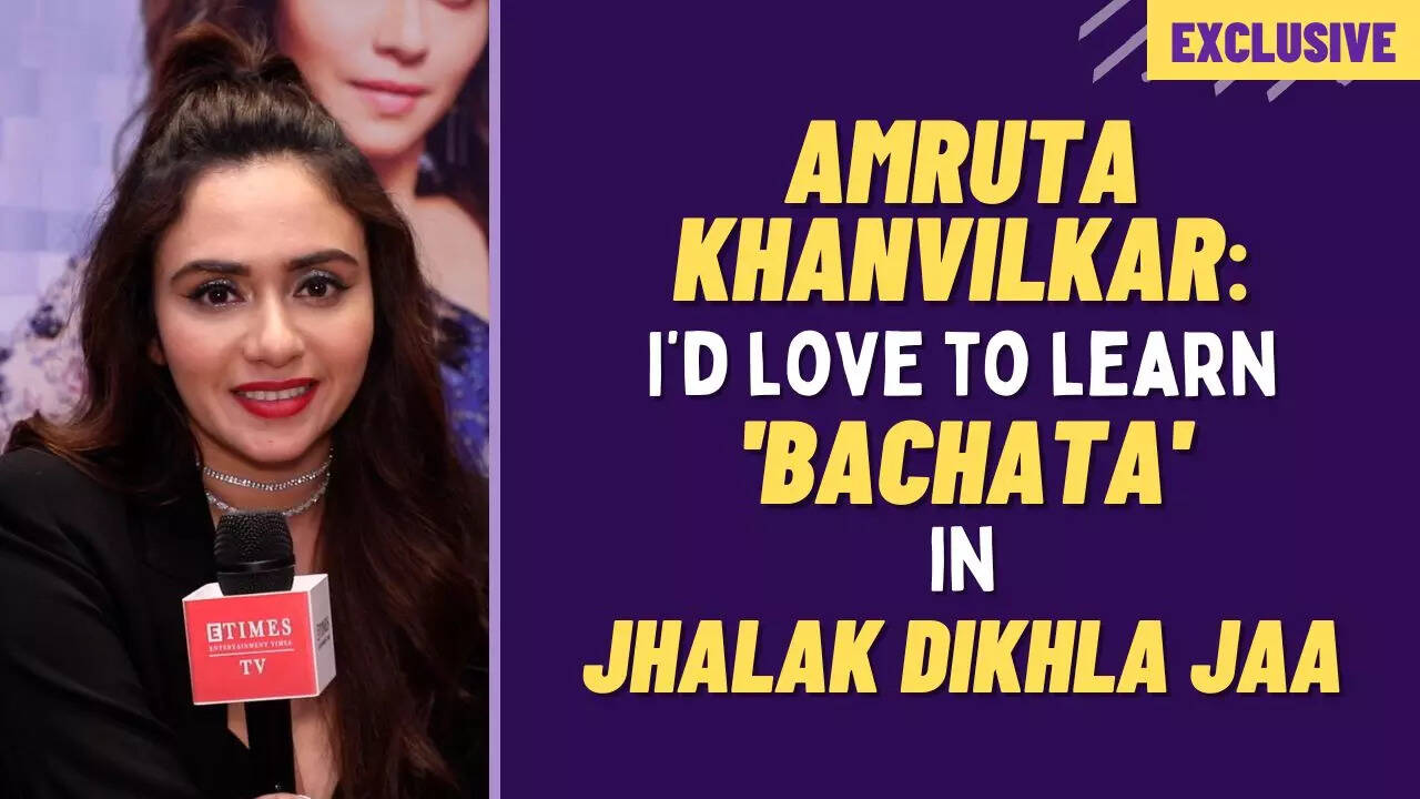 My whole and sole reason to do Jhalak is Madhuri Dixit: Amruta Khanvilkar