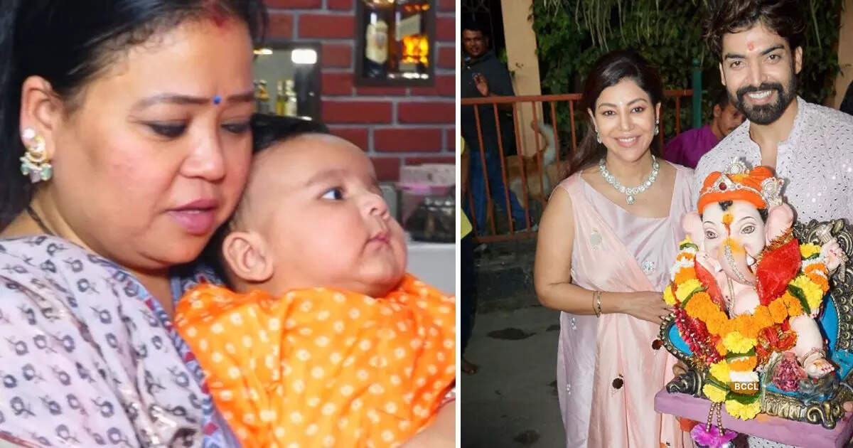 Ganesh Visarjan 2022: From Bharti Singh with son Lakshya to Debina ...