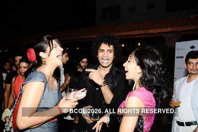 Rohit Gandhi, Bruno and Ramona Narang Rodella, and Amol Vadehra at FDCI ...