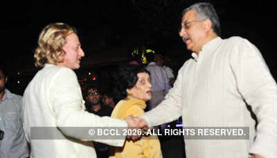 Rohit Gandhi, Bruno and Ramona Narang Rodella, and Amol Vadehra at FDCI ...