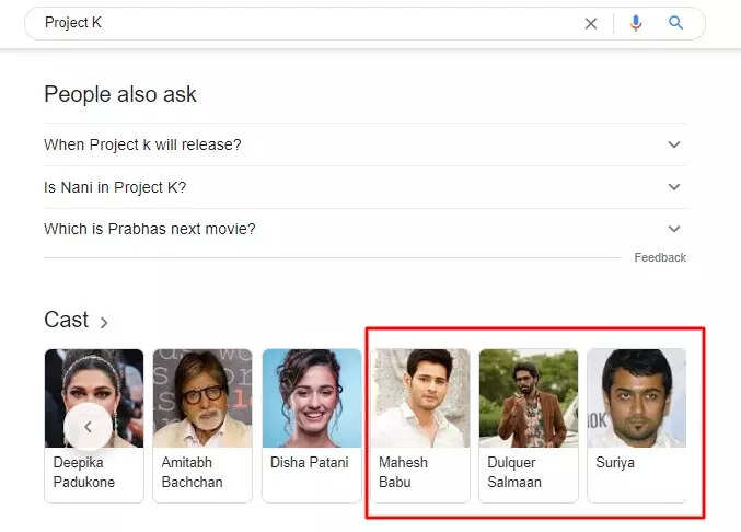 Will Mahesh Babu, Suriya, and Dulquer Salman take part in Prabhas's ...