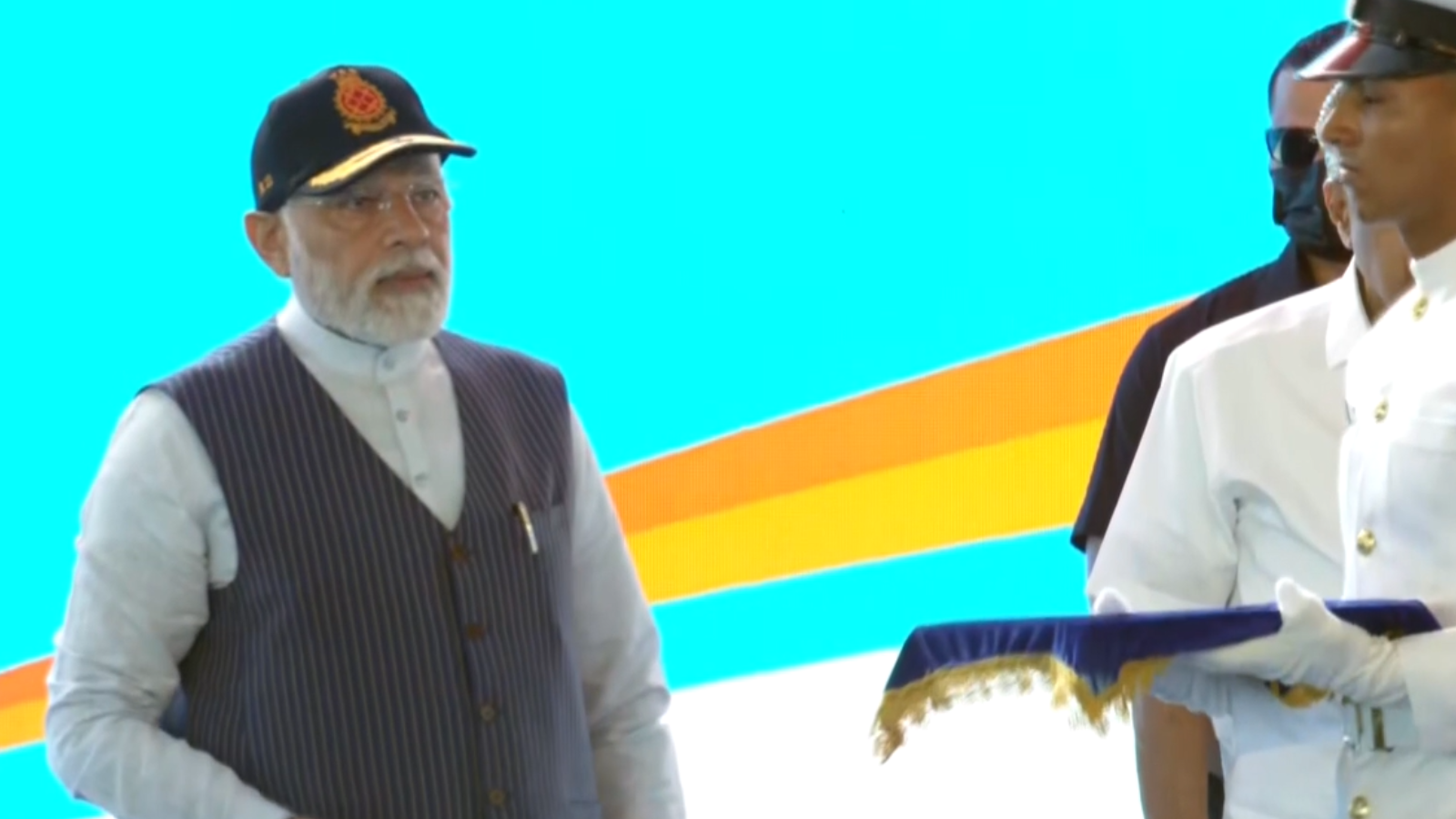 PM Modi unveils new Naval Ensign for Indian Navy in Kochi