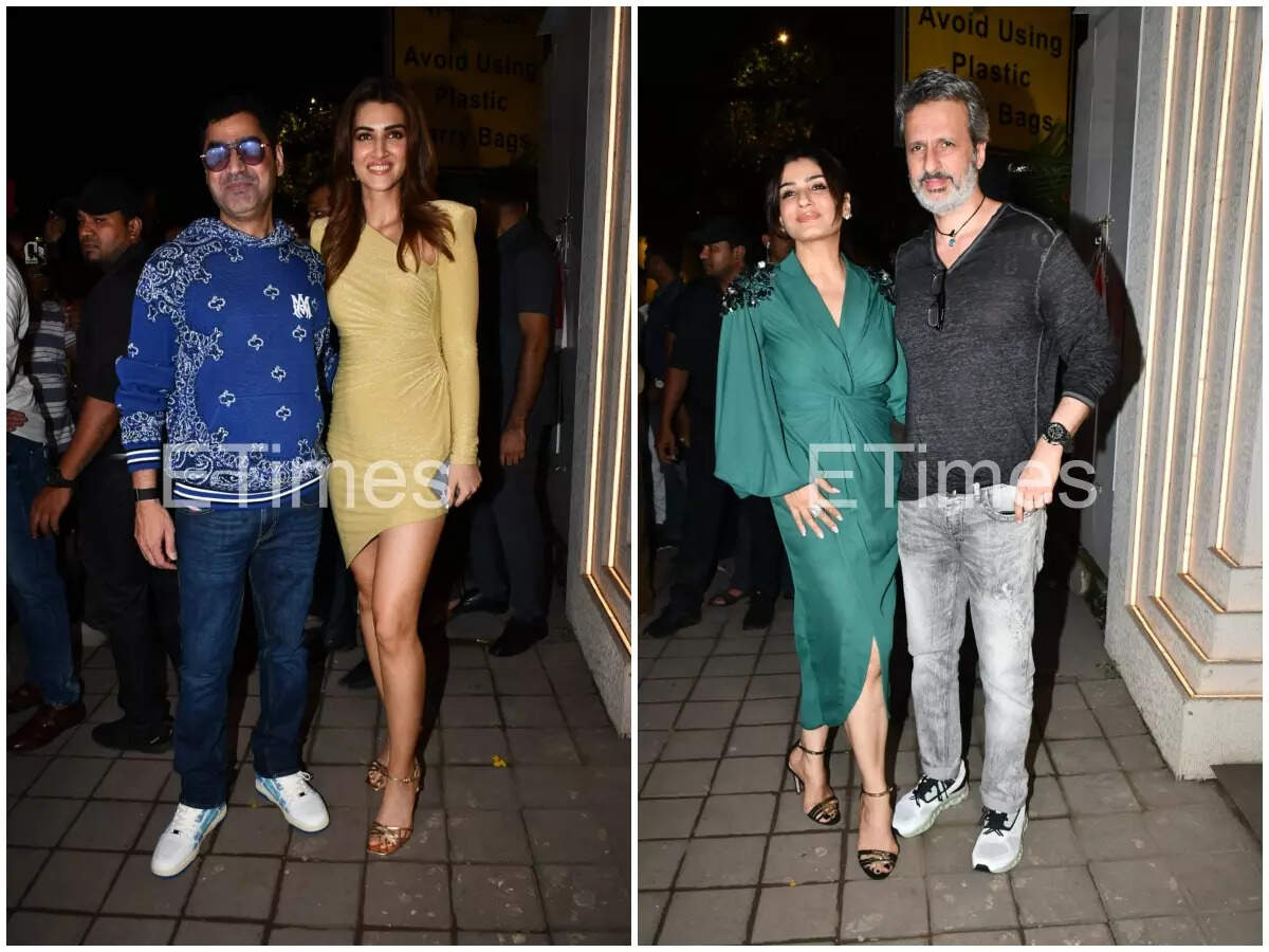 Photos: Salman Khan, Kriti Sanon, Raveena Tandon and other celebs ...