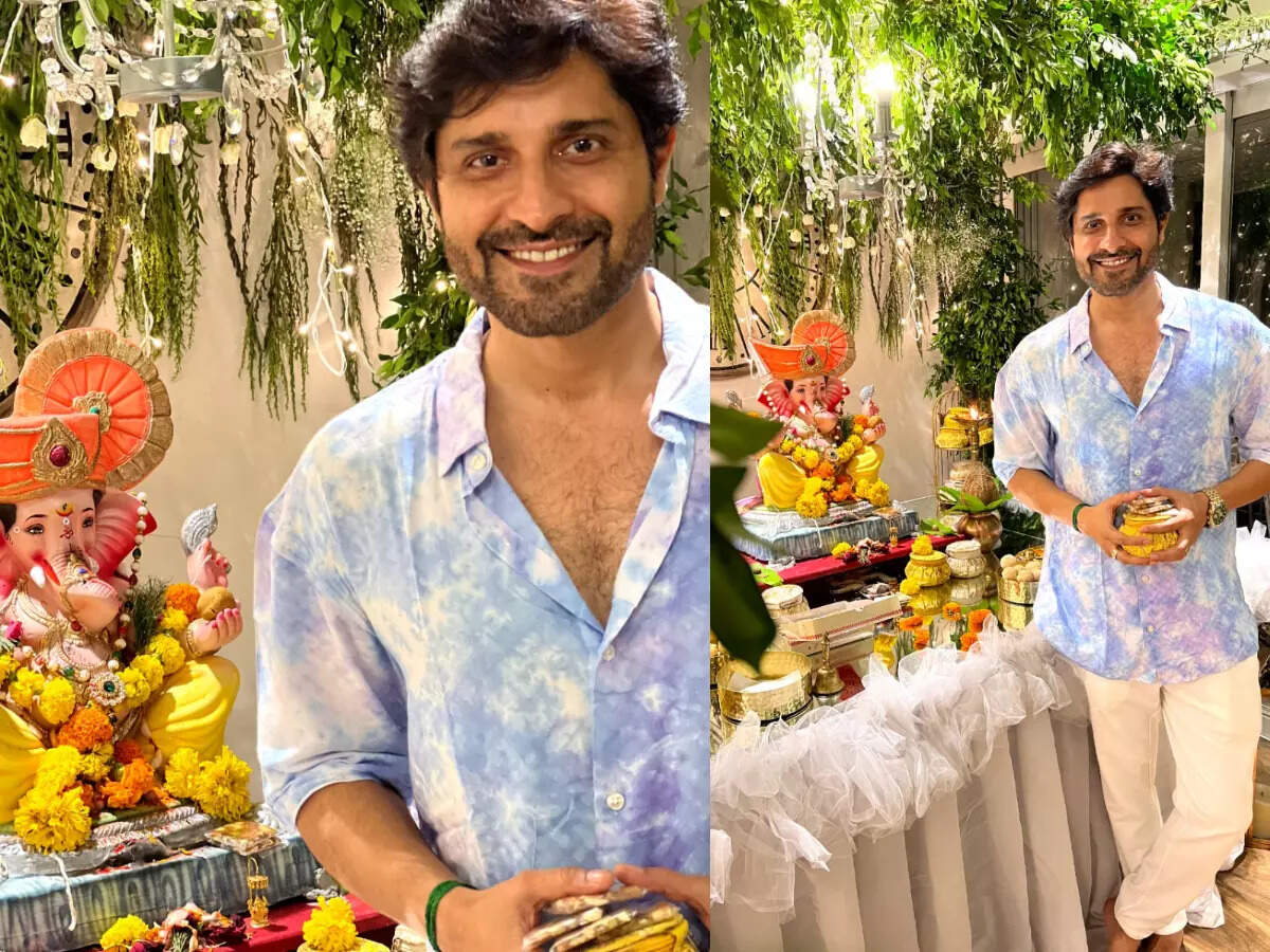 Pracheen Chauhan enjoys pandal hopping during Ganesh Chaturthi, says ...