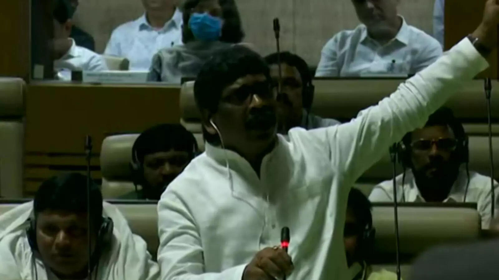 Jharkhand CM Hemant Soren wins trust vote in the Assembly