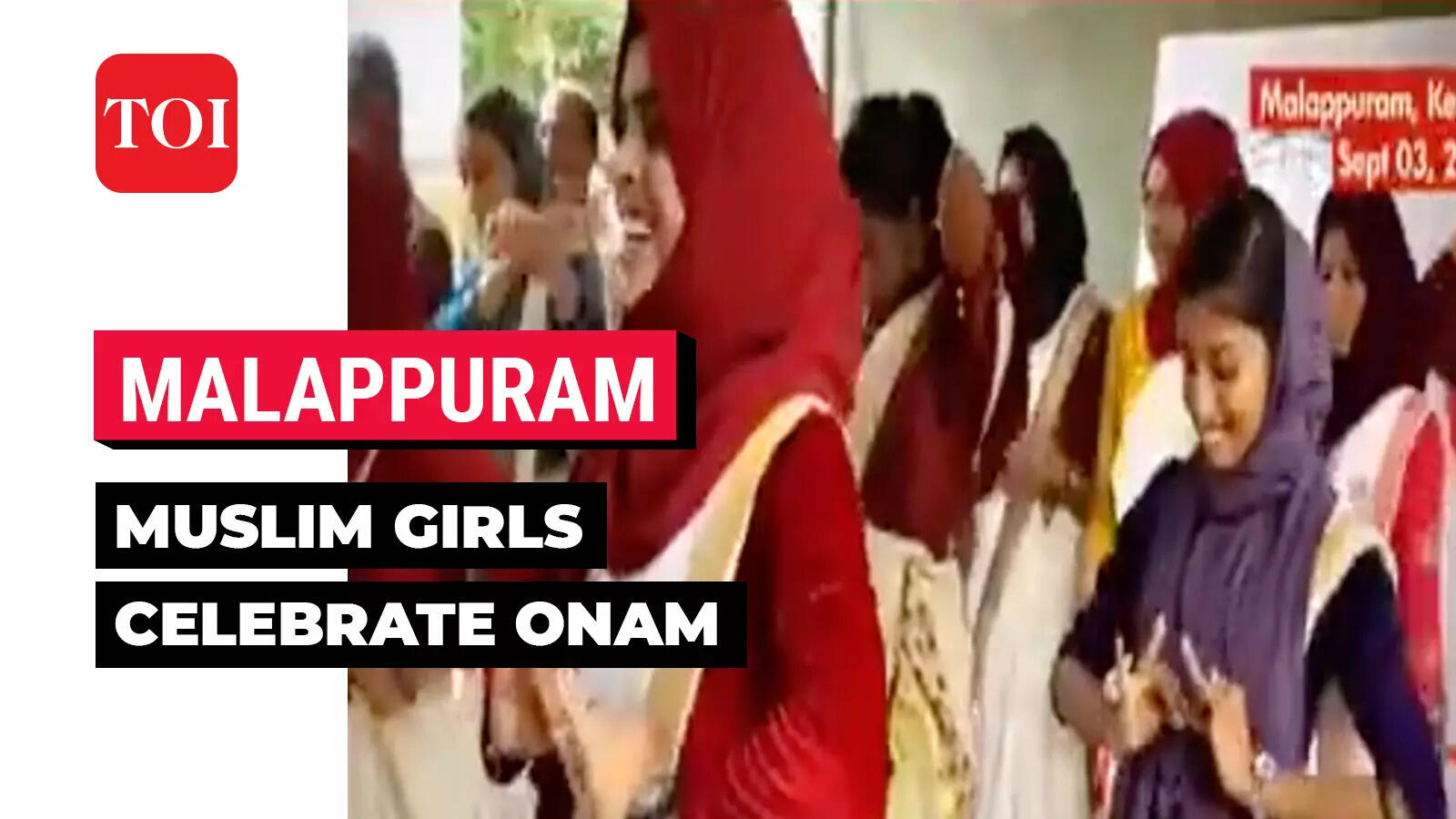 Kerala: Hijab-donned girls dance during Onam; AIMPLB slams the video