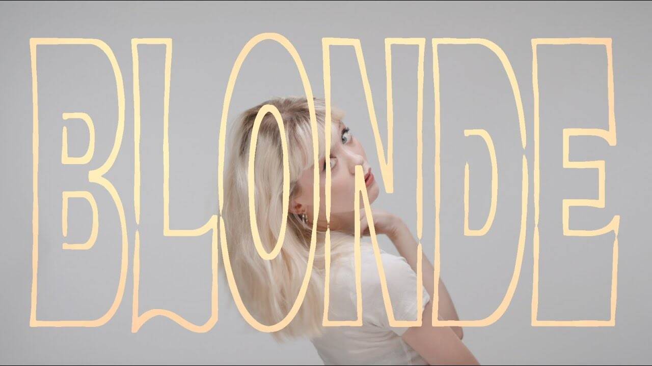 Watch Latest English Official Music Lyrical Video Song 'Blonde' Sung By ...
