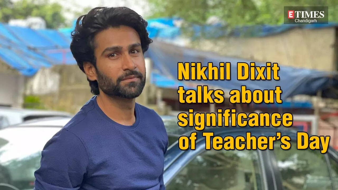 Nikhil Dixit Actor Nikhil Dixit Talks About Teachers Day 8633